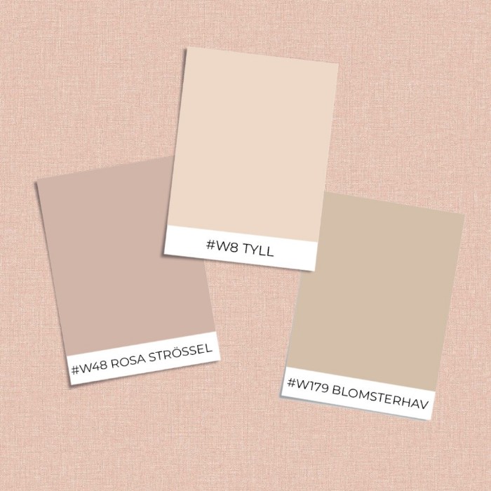 Eksempel på produktstil - Canvas Rose - 6125 fra | Familietapeter