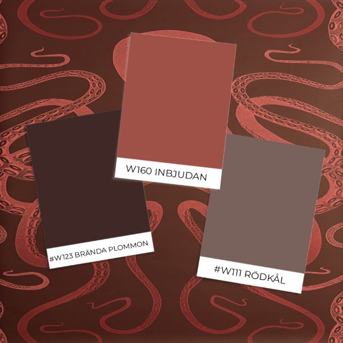 Eksempel på produktstil - Octopus - MISP1396 fra | Familietapeter