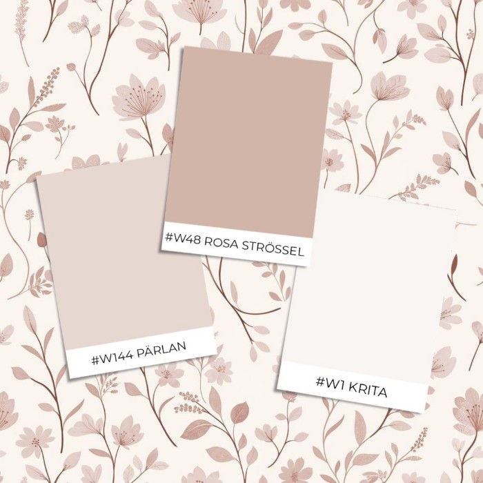 Eksempel på produktstil - Tilde Pink - 1043501-02 fra | Familietapeter